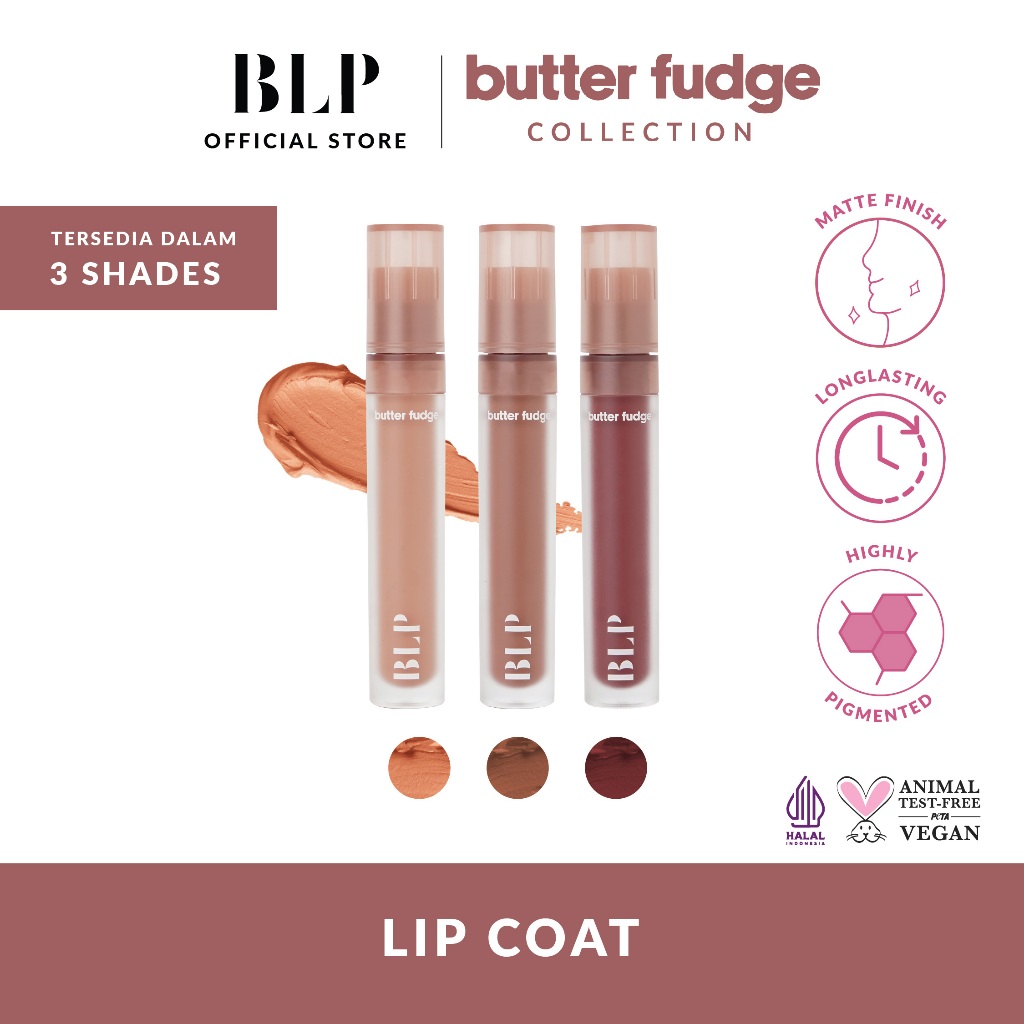 Blp - Lip Coat - Lip Coat - 5gr - Lip Cream - Butter Fudge Collection ...