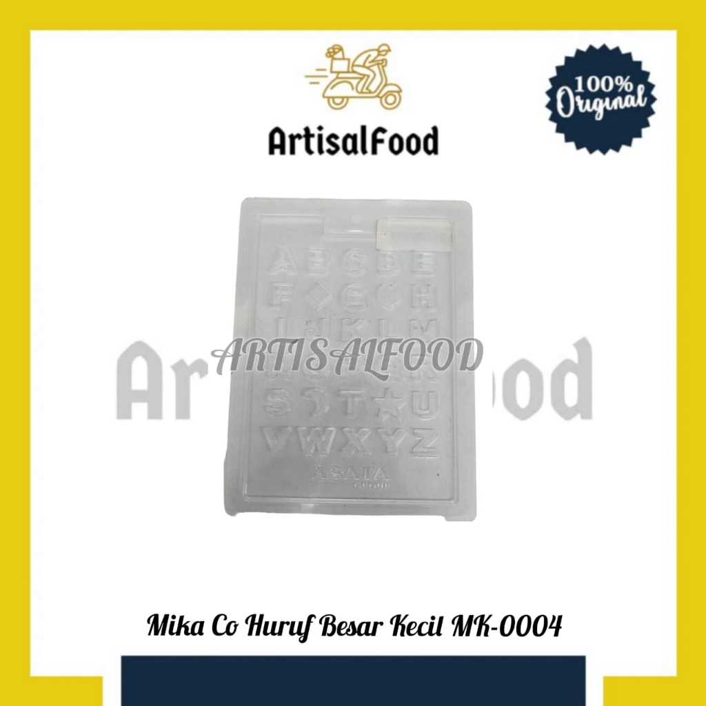 Mika Print CO Uppercase and Lowercase Letters mk-0004 | Shopee Philippines