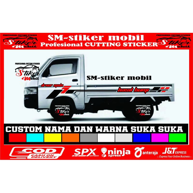 Car Sticker gran max pick up new carry Sticker Variation Car Sticker ...