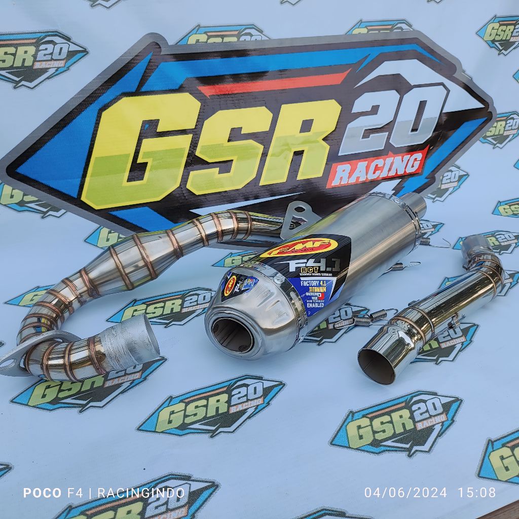 Fmf F4 1set CANISTER PIPE 38MM XR150 XR200 XR 150/200 KLX 150 CRF 150 ...