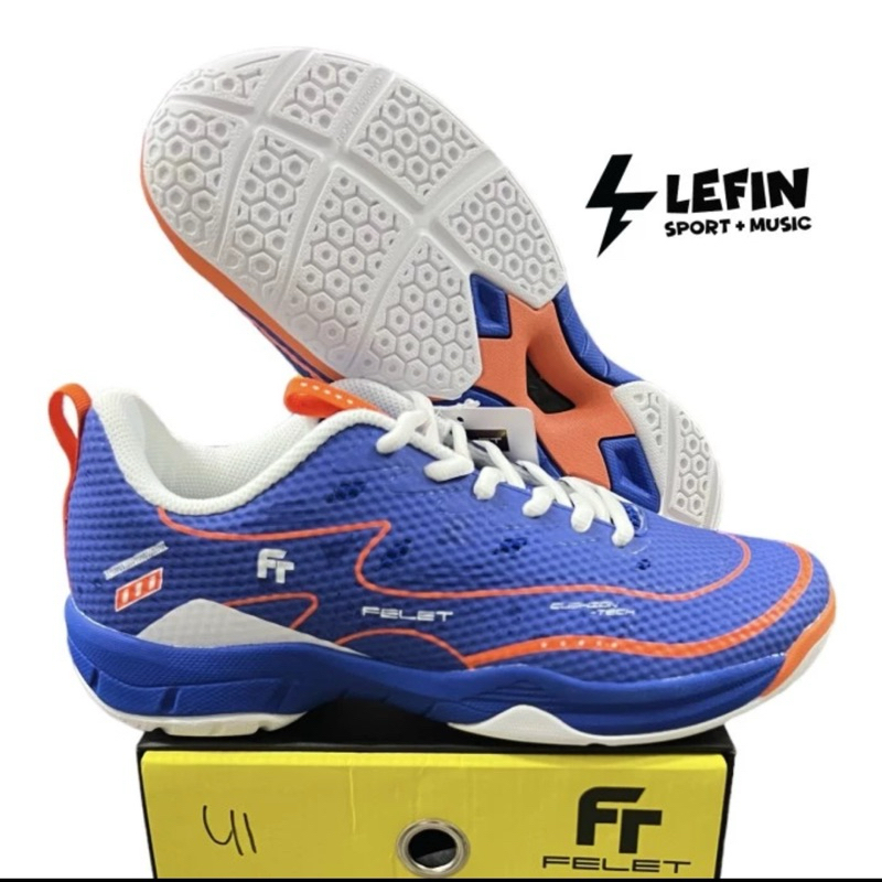 Felet BS 061 Pro Blue Badminton Shoes | Shopee Philippines