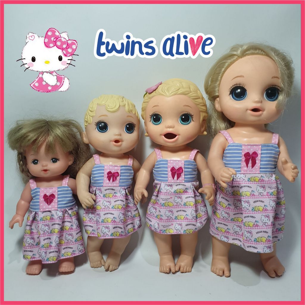 Baby Alive Animator MellChan Doll Clothes Hello Kitty Baby Doll Strap ...
