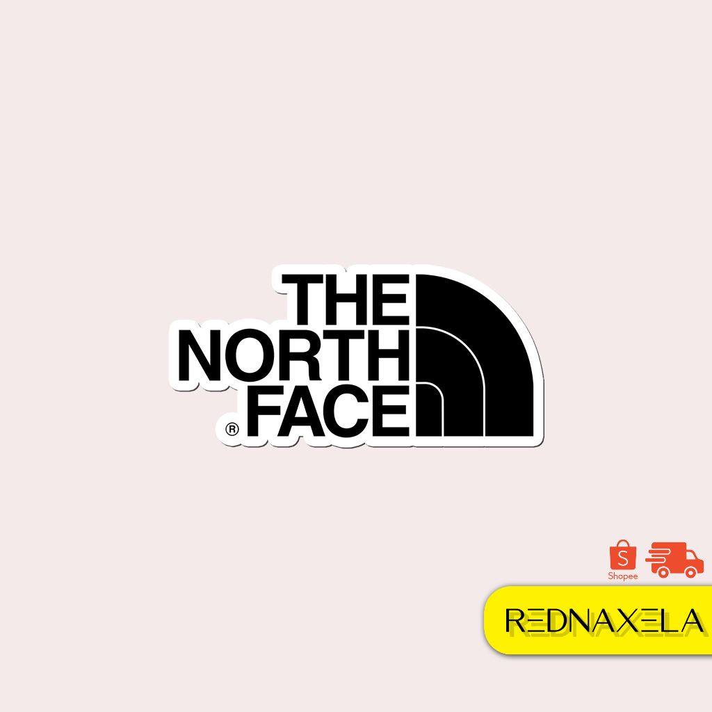 The North Face Vinyl Sticker Outdoor Suitcase Sticker Waterproof ...