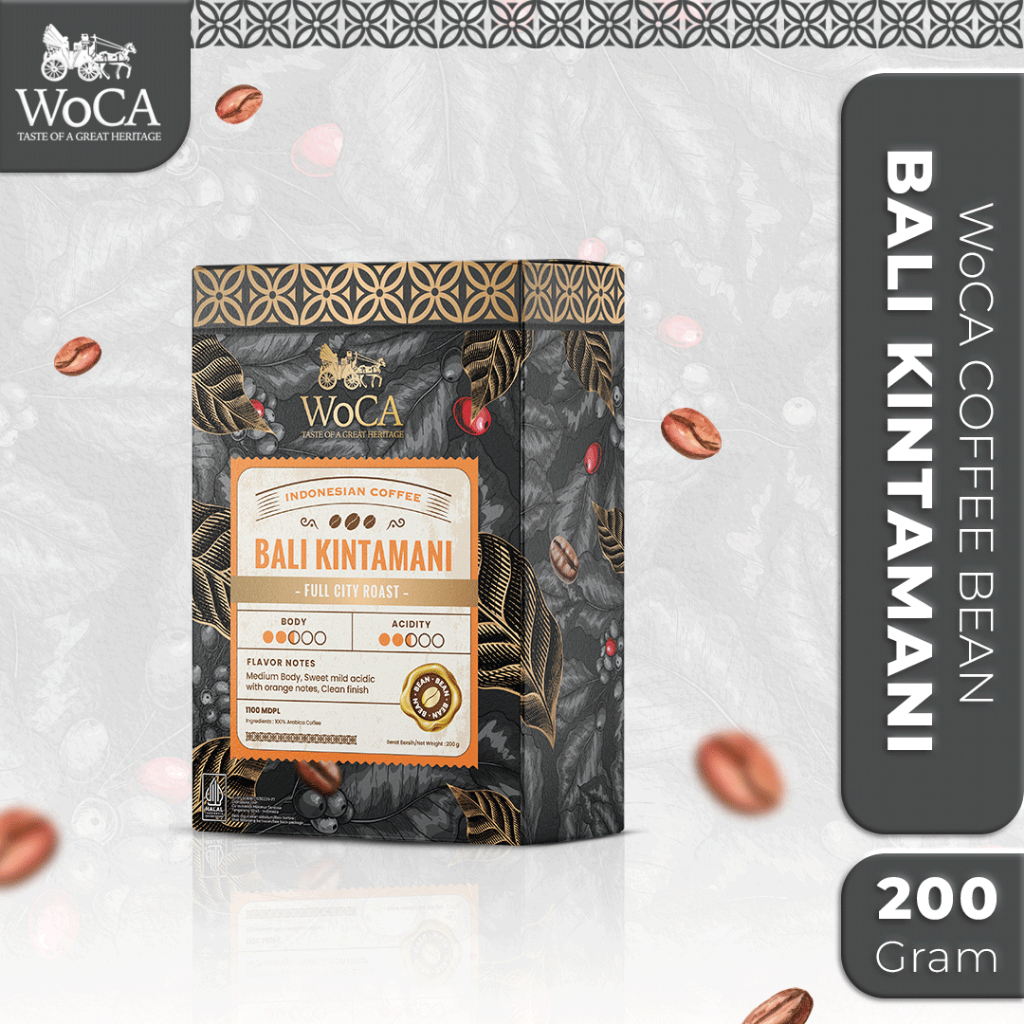 WoCA Prestige Coffee Arabica Bali Kintamani 200gr | Shopee Philippines
