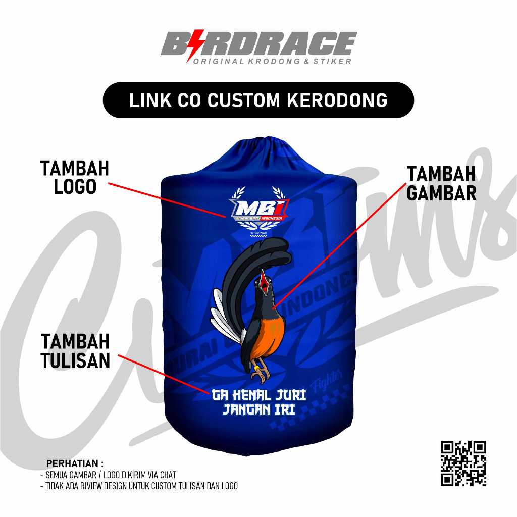 Custom magpie kerodong Link magpie cage custom request custom magpie kerodong full printing ...