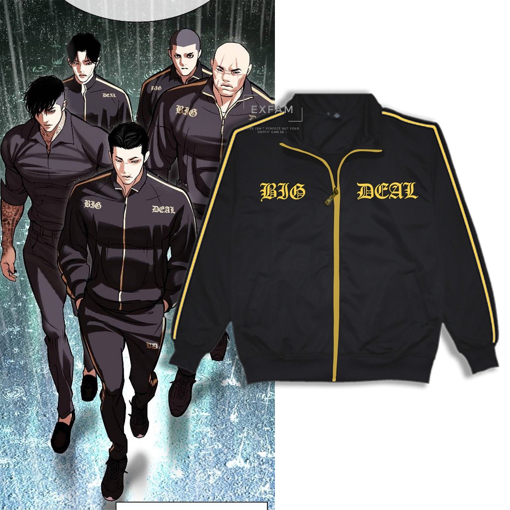 Tracktop Jacket Big Deal Crew Comic Lookism Kim Gimyung Bigdeal Manhwa ...