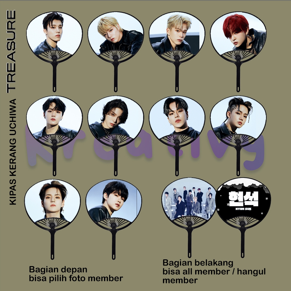 TREASURE FAN TREASURE SHELL FAN REBOOT UCHIWA TREASURE FAN HARUTO ...