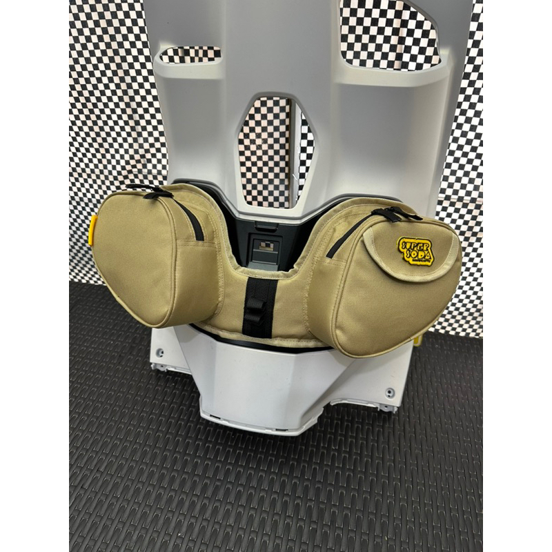 HONDA STYLO 160 LUGGAGE BAG STYLO 160 DRAWER BAG COLOR BROWN CREAM ...