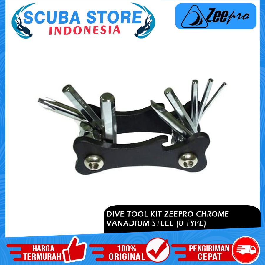 PERALATAN Multi Dive Tool Kit 8 Types Of Tools Repair Service Service ...