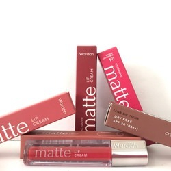 Wardah Exclusive Matte Lip Cream Waterproof complete shade | Shopee ...