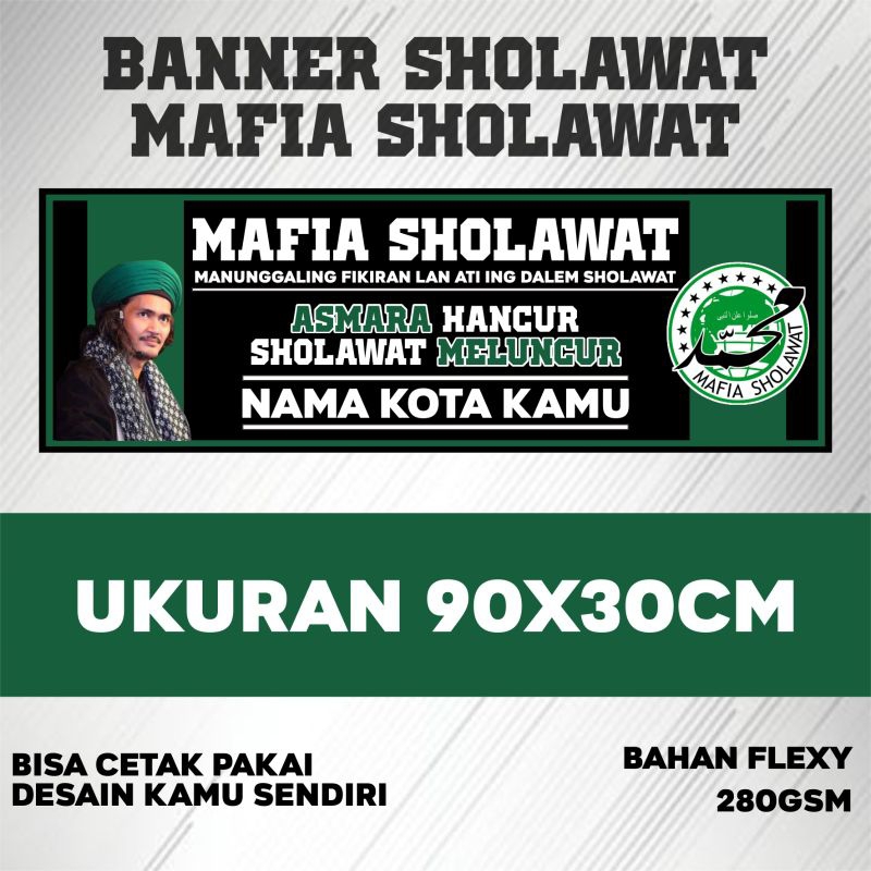 Mafia Prayer Banner Banner Can Custom Design | Shopee Philippines