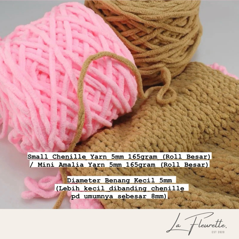 Small Chenille Yarn Knitting Yarn / Chenile Yarn Small Diameter 5mm ...