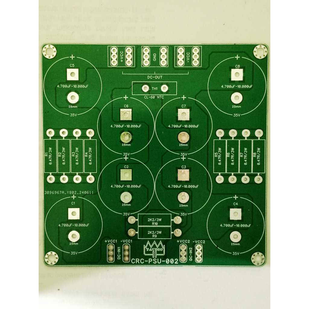 T-Audio PCB CRC-PSU-002 PSU Power Supply For Aleph Mini and Gainclone ...