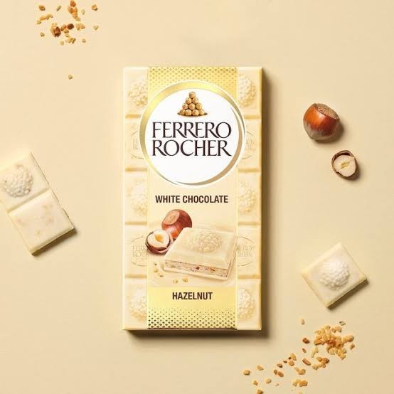 New Ferrero Rocher bar white chocolate hazelnut | Shopee Philippines