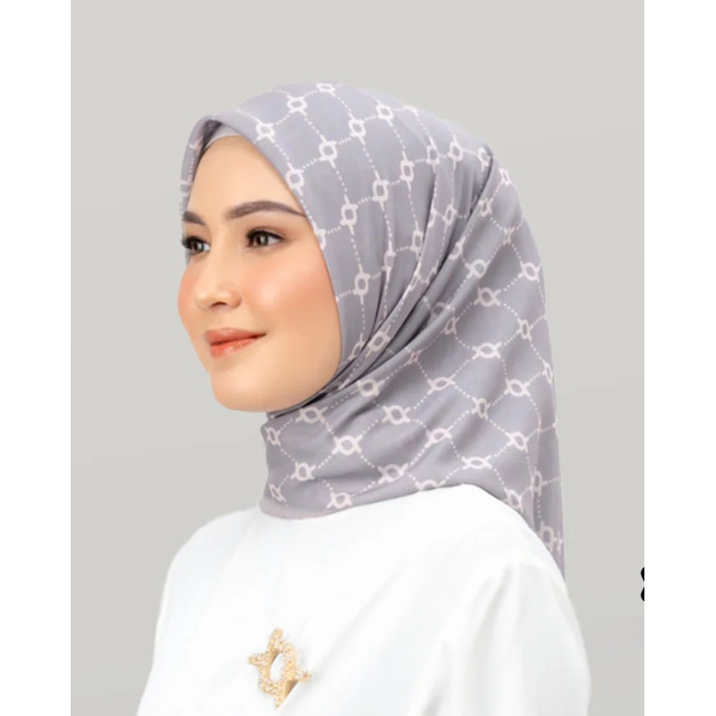 Wearing A Scarf - Monogram Scarf | Can CO via Shopee Video - New with ...