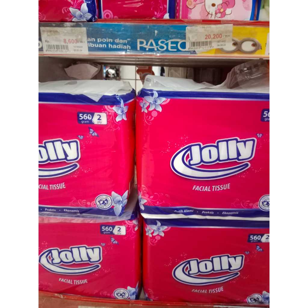 Multipurpose FACIAL TISSUE JOLLY 560GRAM | Shopee Philippines