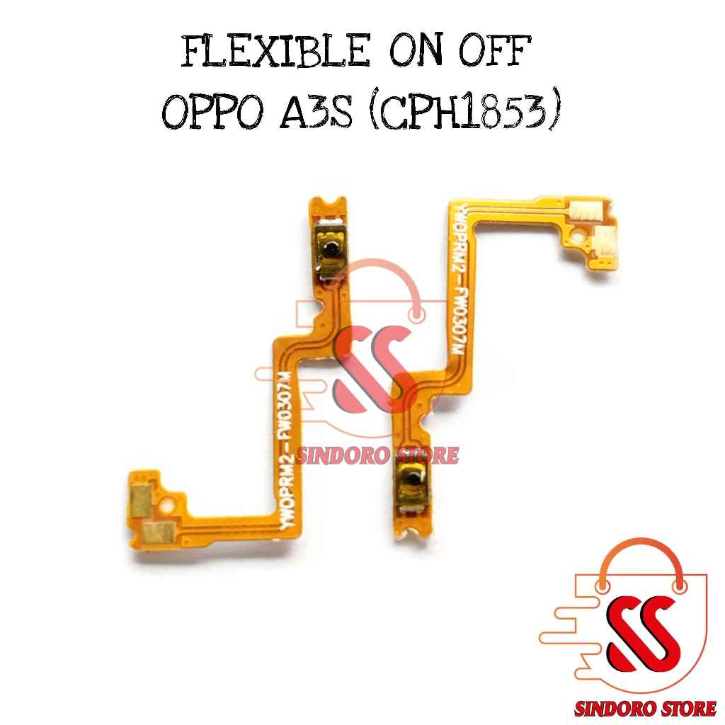 TOMBOL Flexible On Off Oppo A3s Cph1853 Realme 2 C1 Flexible Power Button | Shopee Philippines