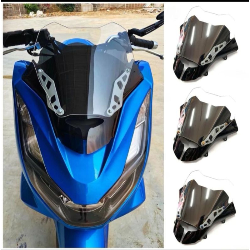 Visor Pcx 160 Thailand model Bracket-visor PCX 160 Thailand Bracket X3 ...