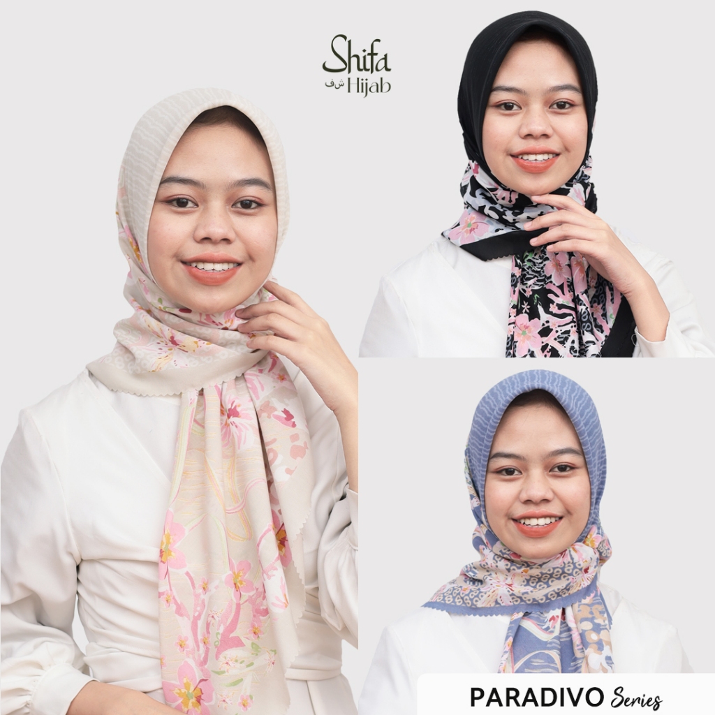 Shifa HIJAB - PARADIVO | Quality VOAL COLOR RECTANGULAR HIJAB VEIL ...