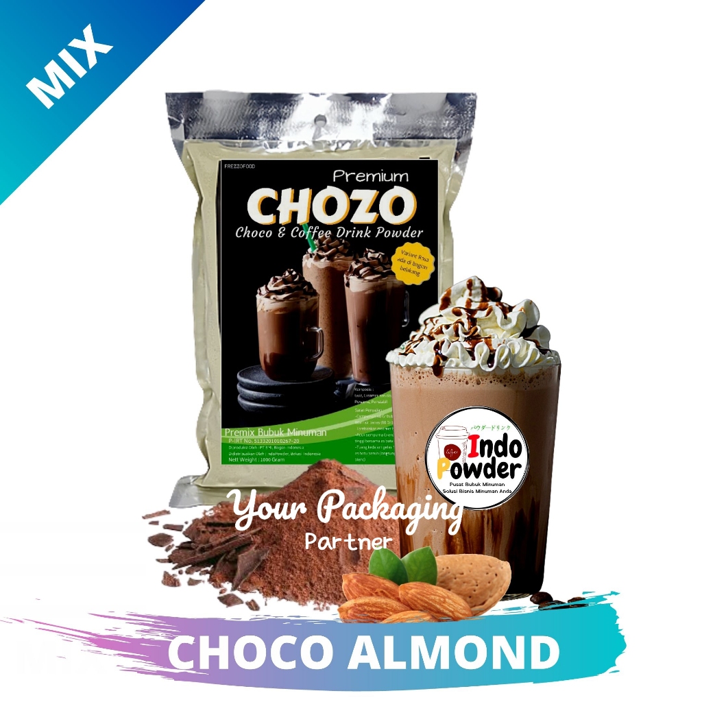 Choco Almond Flavored Drink Powder 1Kg / Choco Almond Flavored Powder ...