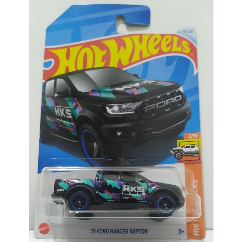 Hot Wheels 19 Ford Ranger Raptor HKS Livery | Shopee Philippines