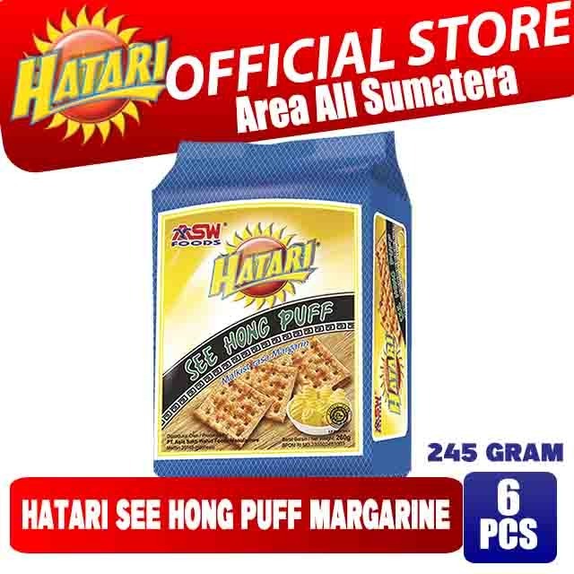 Hatari See Hong Puff Margarine 245 grams (6 Pcs) | Shopee Philippines