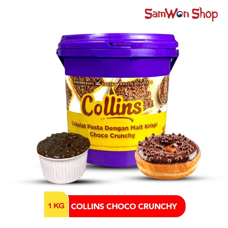 Collins CHOCO CRUNCHY 1 KG / JAM OLES CHOCOLATE CRUNCHY TOPPING BREAD ...