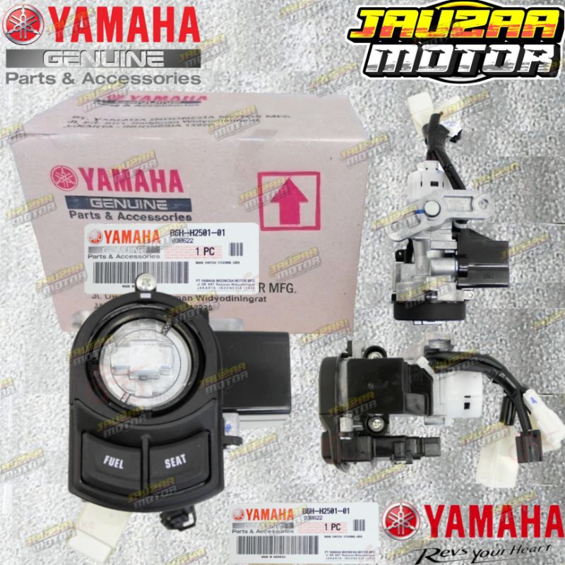 KEYLESS CONTACT KEY YAMAHA NMAX NEW 2020 2024 B6H-H2501 ORIGINAL YAMAHA ...