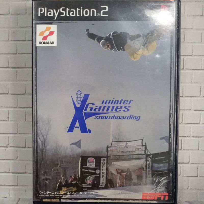 Cd Original Ps2 X Winter Games Jpn Japanese Box And Cover Original ...