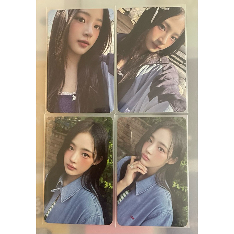 Minji PHOTOCARD OFFICIAL NEW JEANS SEASON GREETINGS 2024 | Shopee ...