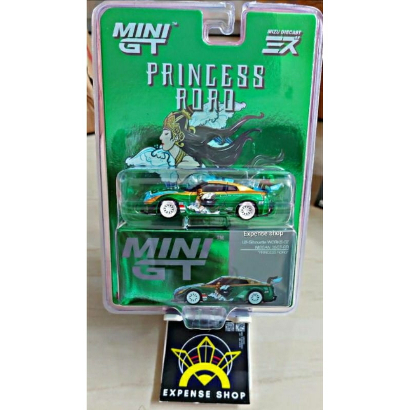 Mini GT x mizu 650 LB silhouette works GT Nissan 35gt Princess roro ...
