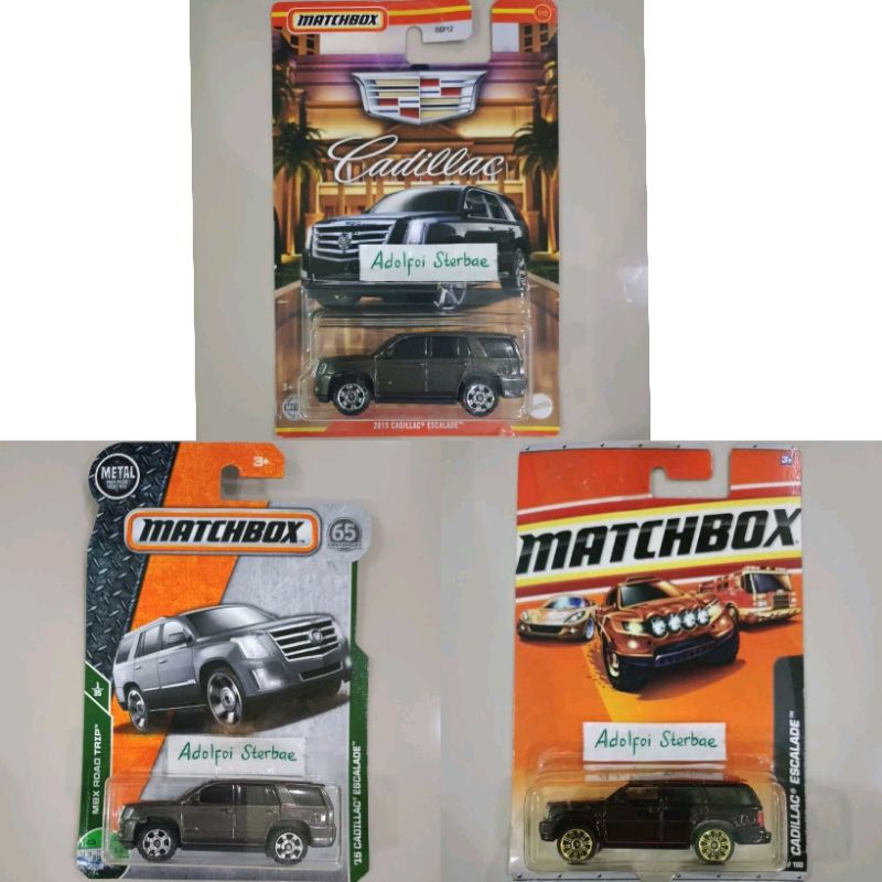 Matchbox 2015 '15 caddic escalade mbx road trip 65 anniversary | Shopee ...