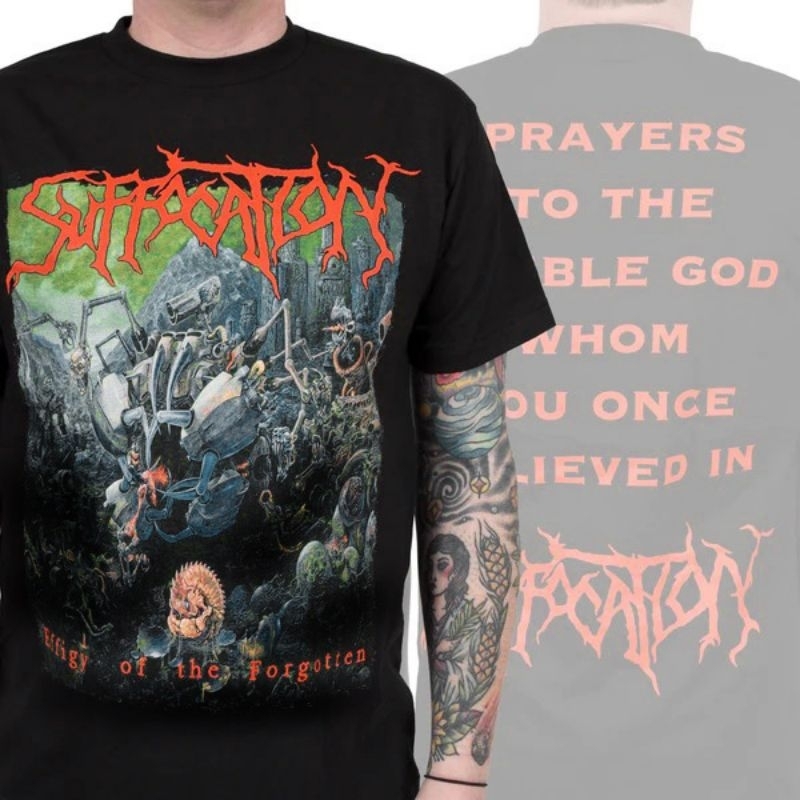 SUFFOCATION EFIGY OF THE FORGOTTEN Premium t-shirt Suffation band t ...