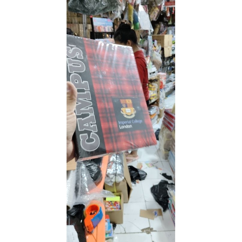 (OKEY) campus / boxy notebook contains 36 sheets (1 pcs) | Shopee ...