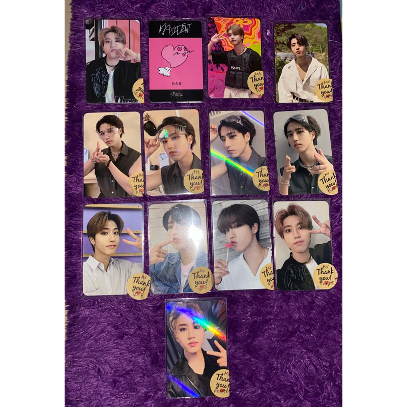 Stray KIDS PHOTOCARD PC POB HAN Tilleg MAXIDENT | Shopee Philippines