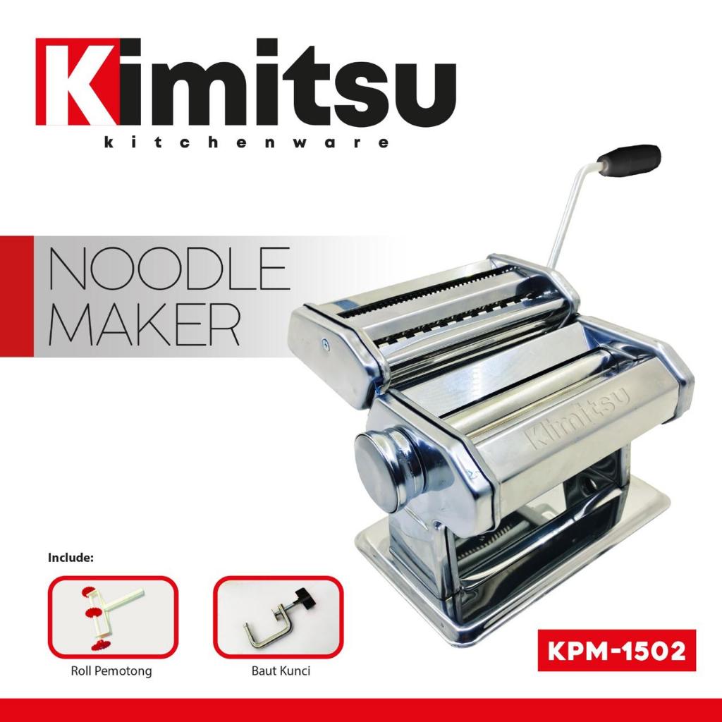 MESIN Kimitsu Noodle Maker KPM 1502 Rotary Atlas Noodle Making Machine ...