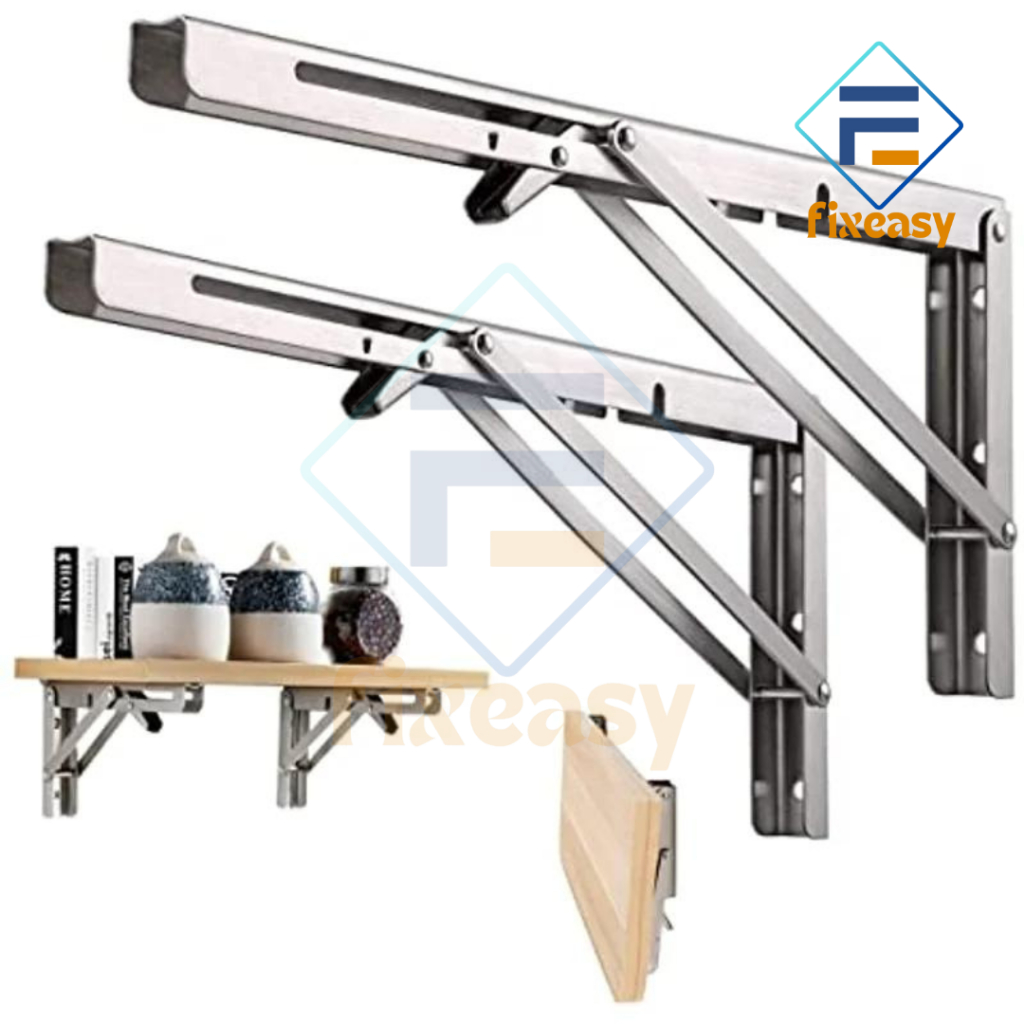 SIKU Wall Folding Table Elbow Folding Shelf Bracket S Steel 8 10 12 14 ...