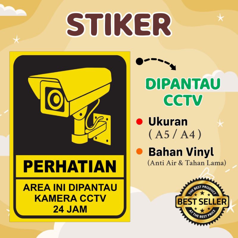This AREA Sticker Is Monitored By CCTV | Shopee Philippines