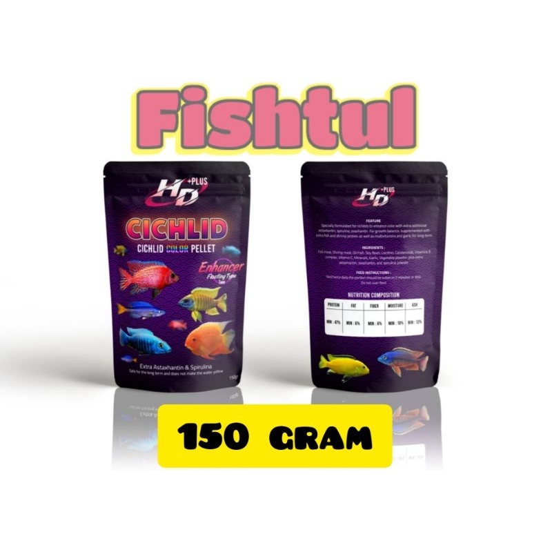 Pellet HD Plus Enhancer Cichlid Floating (Float) | Shopee Philippines