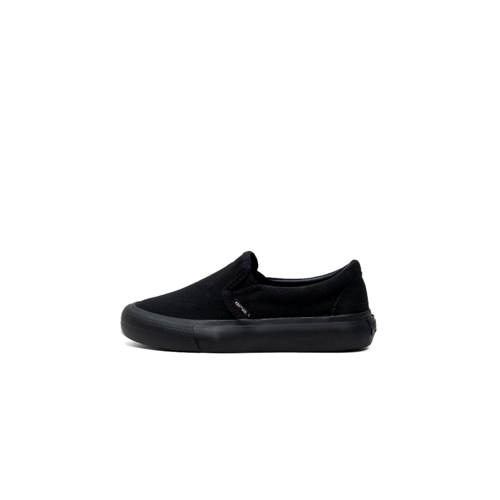 Saba KIDS Slip On Evan All Black - VTK 02 Children's School Sneakers ...