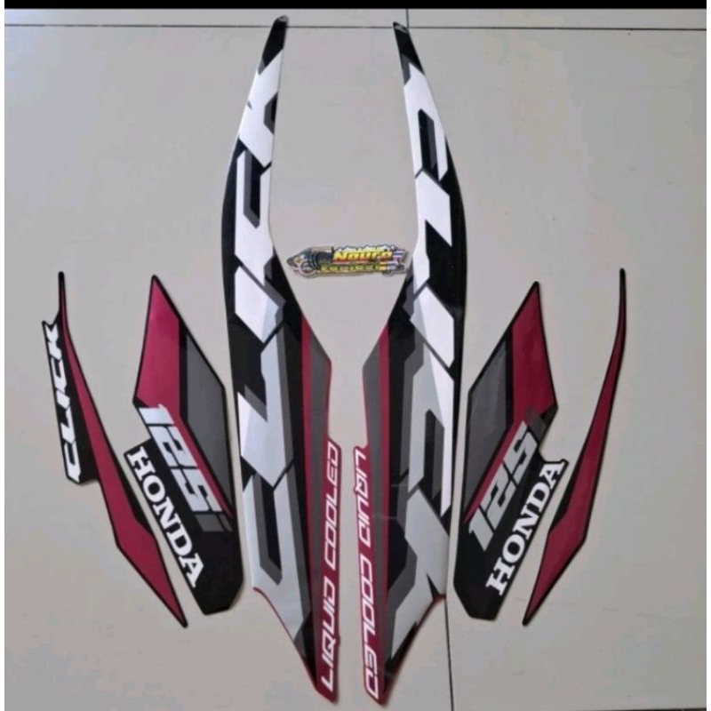 Striping Honda Vario 125 click 125i 2018 2019 2020 2021 thailook violet ...
