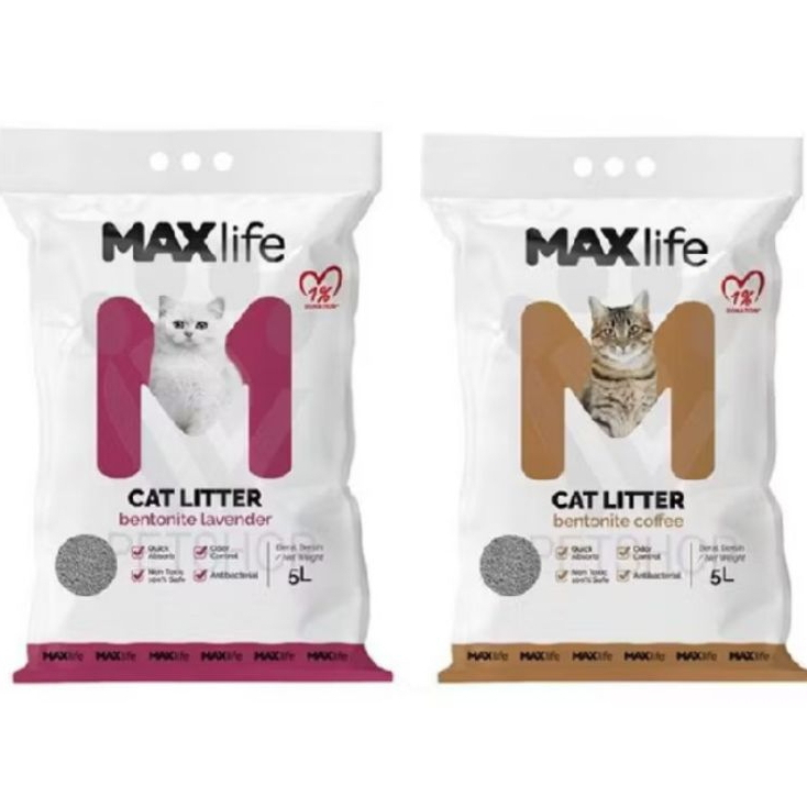 Cat Sand - Maxlife Sand Lump Scented 5 Liter all variants | Shopee ...