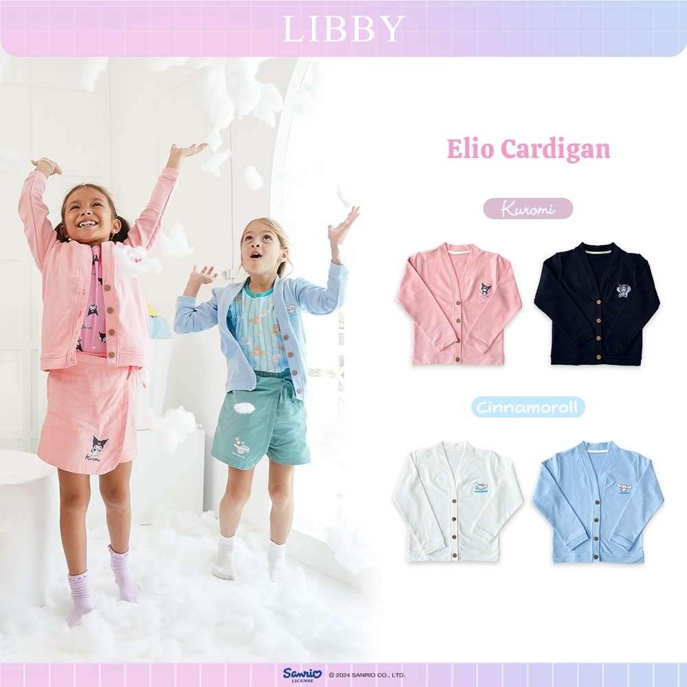 Libby x Sanrio Elio Cardigan Cardigan for Girls 9 Months - 14 Years | SANRIO KUROMI HELLO KITTY ...
