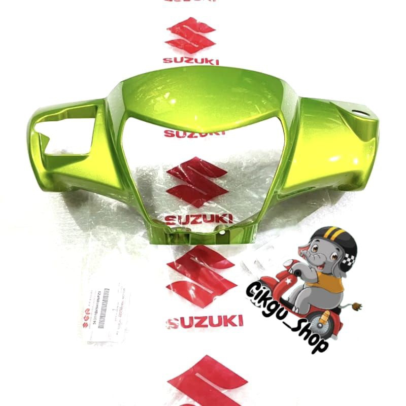 HIJAU Upper/front shell of Suzuki Smash Titan Green Fresh Green ...