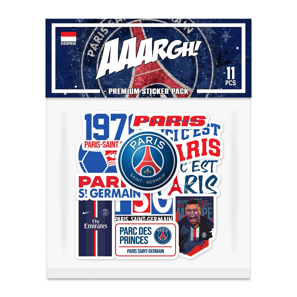 Psg Paris Saint Germain Sticker Pack vol. 1st (Paris st. Germain ...