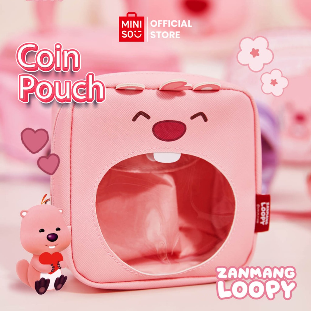Miniso x ZANMANG Loopy Collection Coin Wallet Window Coin Purse Upgrade ...