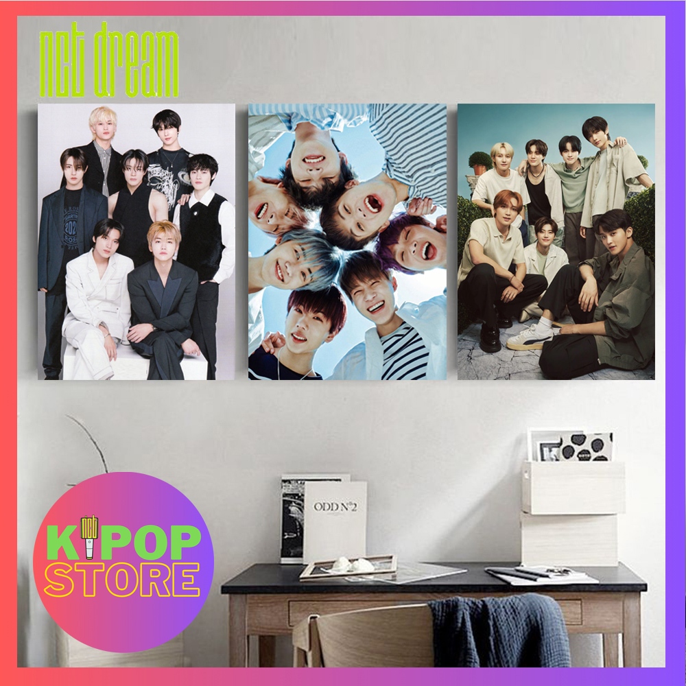 KAYU HIASAN DINDING Ks NCT DREAM Wooden Poster K-POP Room Wall ...