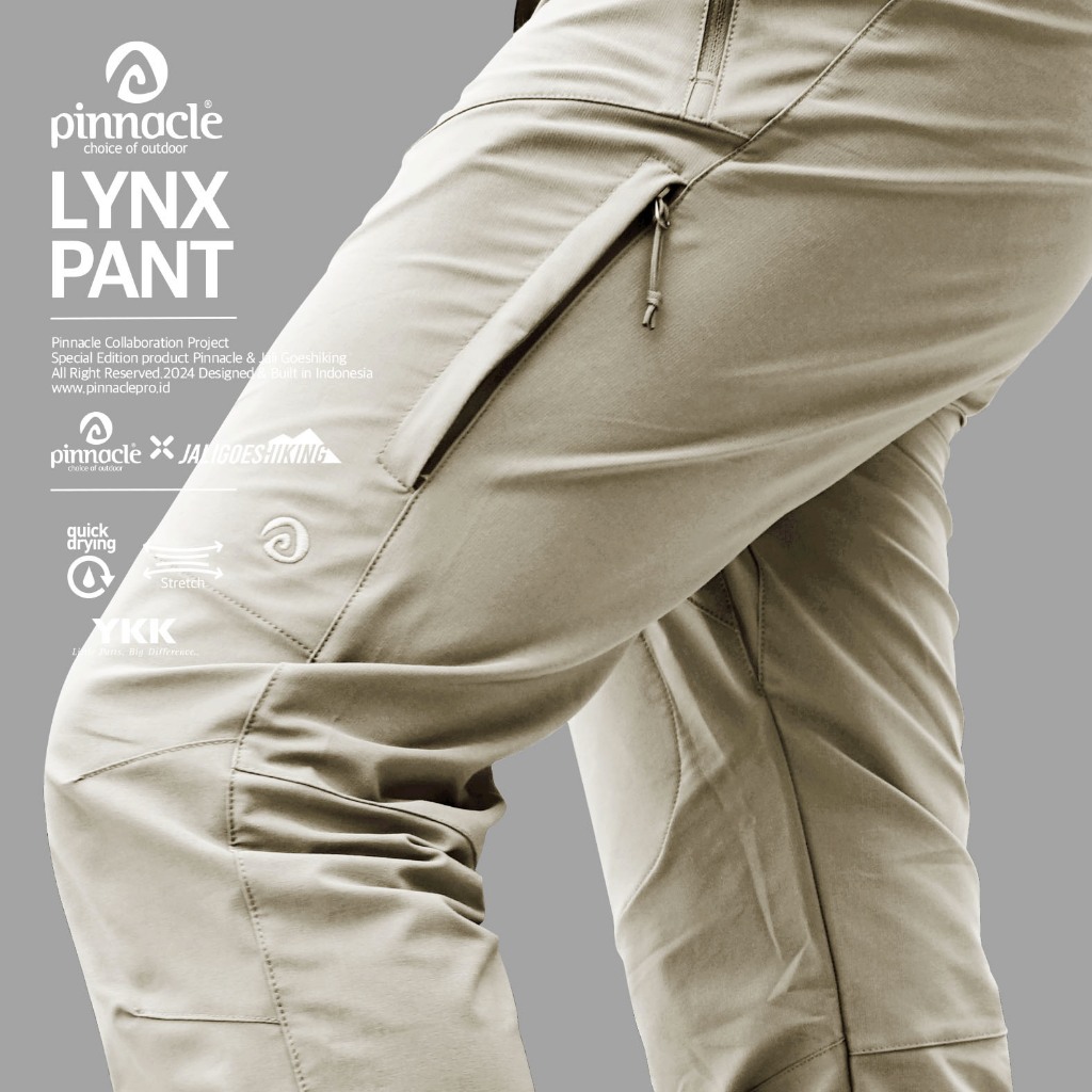 Pinnacle Pro Official Lynx Pant Jali Goeshiking Series - Cream | Shopee ...