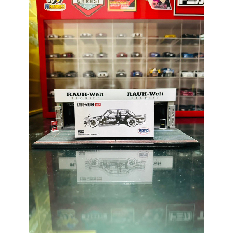 Mini GT x Kaido House KHMG122 Datsun 510 Street Nismo White V2 | Shopee ...