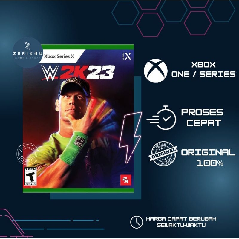 Wwe 2K23 BONUS DIGITAL EDITION XBOX ONE / SERIES|S ORIGINAL W2K23 WWE 2023 | Shopee Philippines
